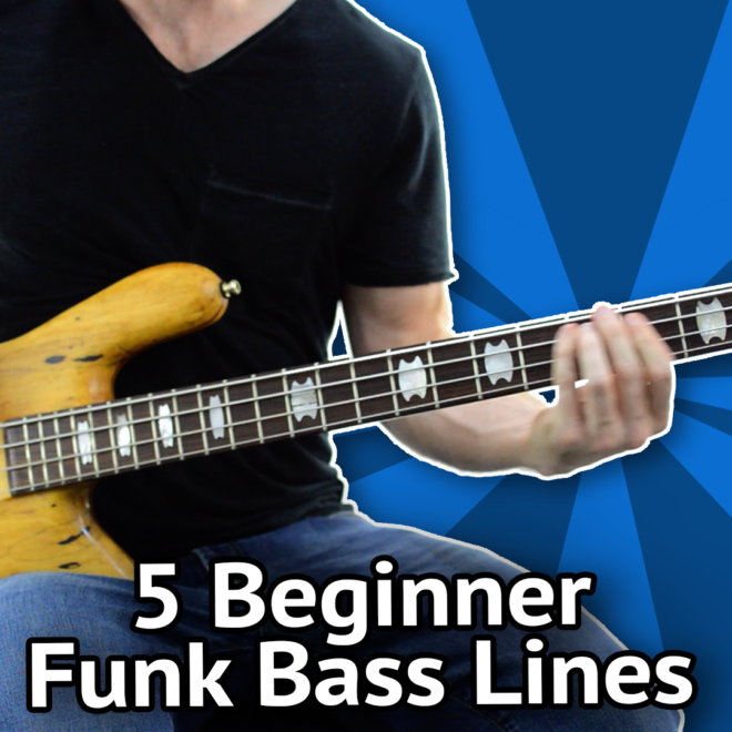 5 Beginner FUNK Bass Linessquare - Become A Bassist
